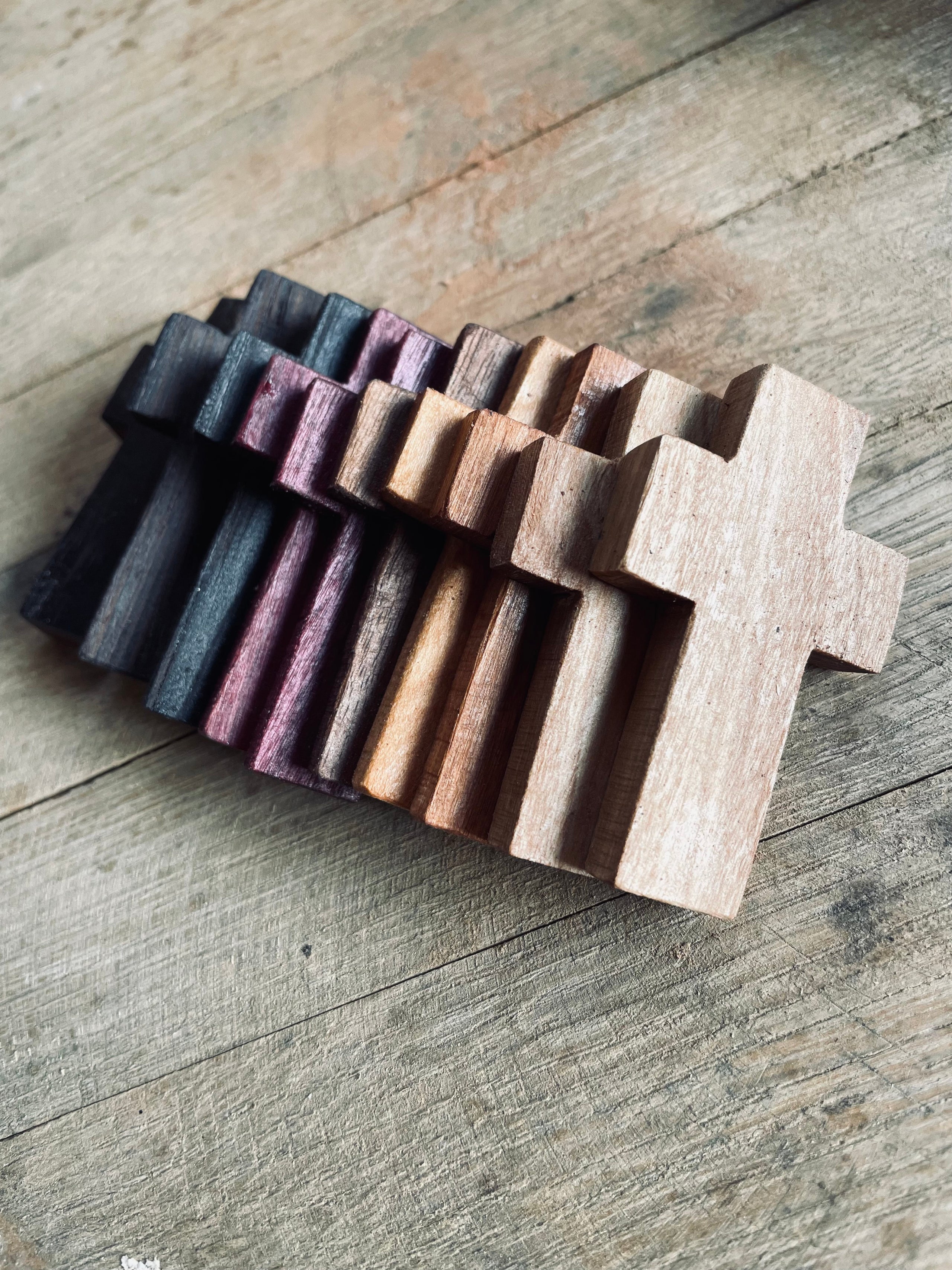 Handmade Wooden Pocket Cross | Gib's Woodworking